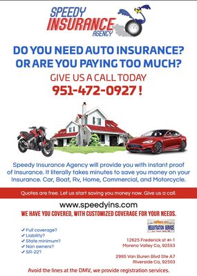 SPEEDY INSURANCE - Updated October 2025 - 44 Photos & 56 Reviews - 2995 ...