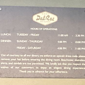DAL RAE RESTAURANT - Updated December 2024 - 2692 Photos & 2004 Reviews ...