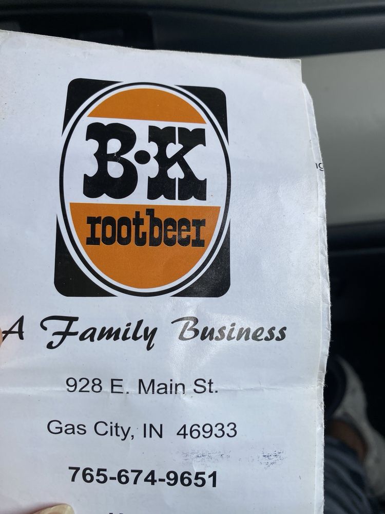 B-K ROOT BEER - Updated July 2025 - 928 E Main St, Gas City, Indiana ...
