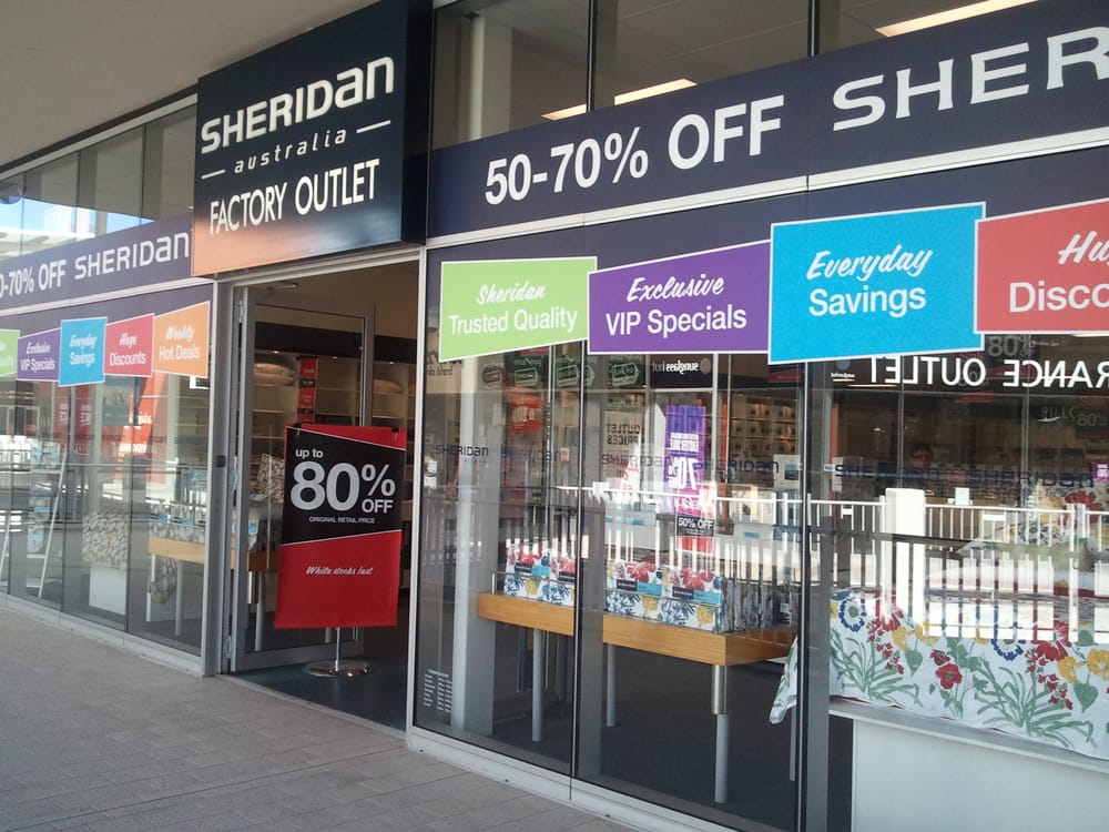 SHERIDAN AUSTRALIA FACTORY OUTLET - Updated December 2024 - 840 ...