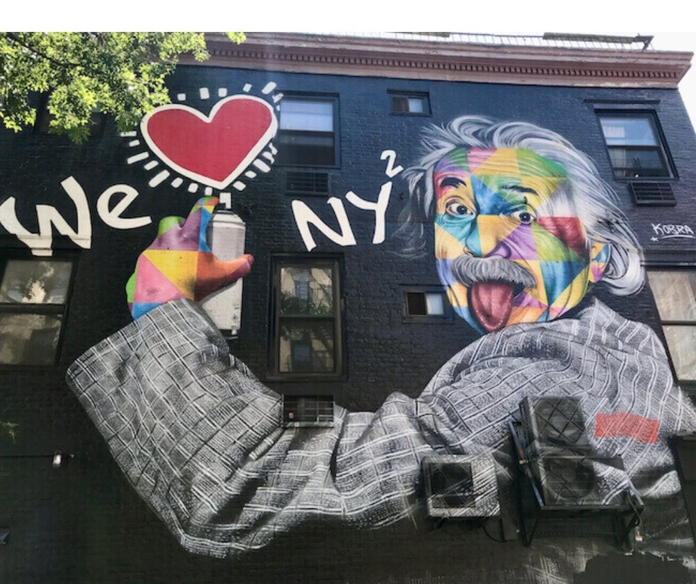 EINSTEIN MURAL BY KOBRA - Updated January 2026 - 212 W 21st St, New ...