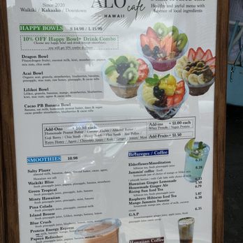 ALO CAFE HAWAII - HONOLULU - Updated June 2025 - 50 Photos & 32 Reviews ...