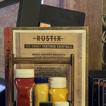 RUSTIX - Updated February 2025 - 37 Photos & 69 Reviews - 105 W Main St ...