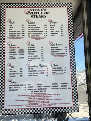 STEVE’S PRINCE OF STEAKS - Updated June 2025 - 16 Photos & 26 Reviews ...