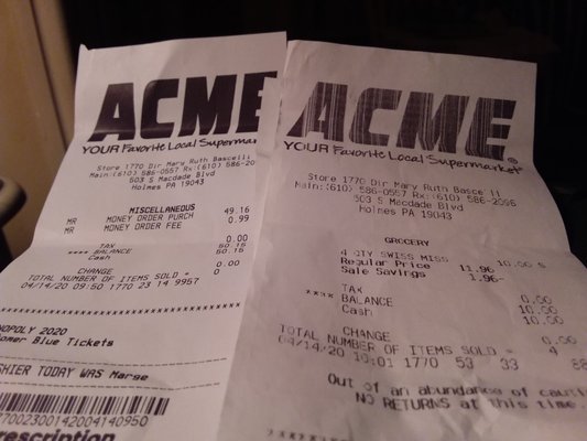 ACME MARKETS - Updated October 2025 - 20 Reviews - 503 S Macdade Blvd ...