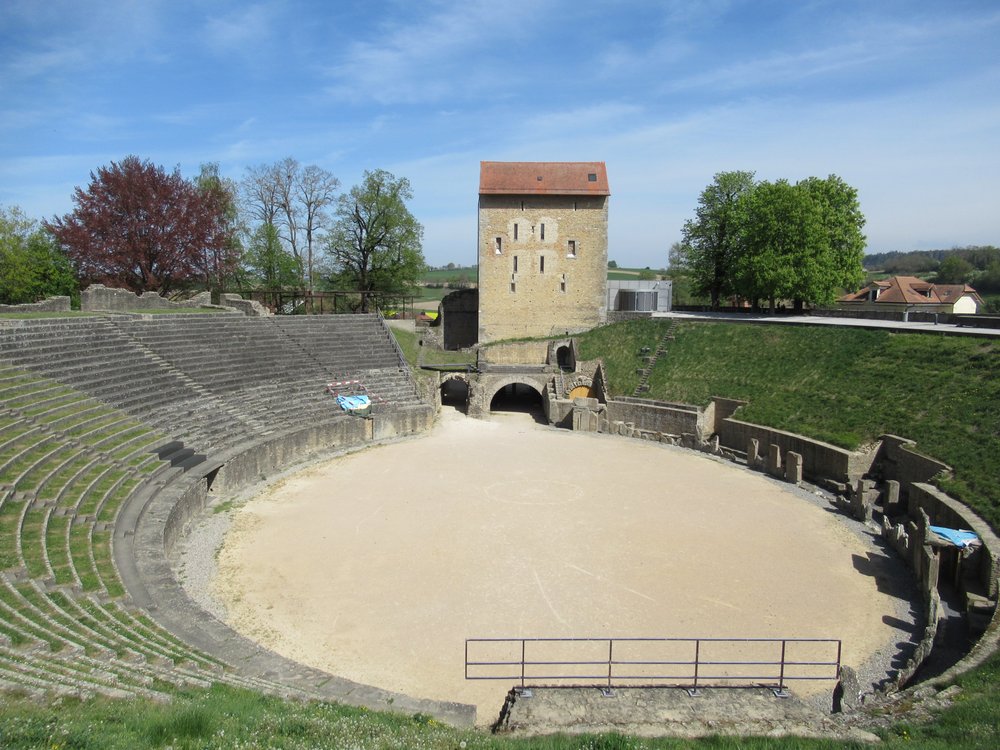 ROMAN AMPHITHEATRE - Avenue Jomini Arênes d'Avenches, Avenches, Vaud ...