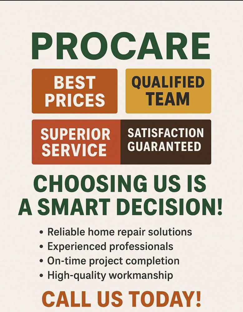 PROCARE - Updated September 2025 - Request a Quote - Staten Island, New ...