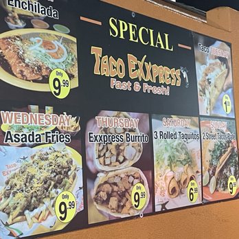 TACO EXXPRESS - Updated April 2025 - 46 Photos & 32 Reviews - 1661 Watt ...