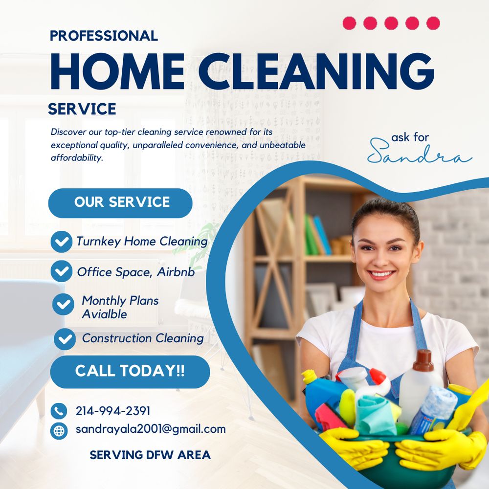 SANDRA AYALA CLEANING SERVICE - Updated May 2024 - Dallas, Texas - Home ...