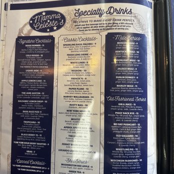 MAMMA CELESTE’S GASTROPUB & PIZZERIA - Updated September 2024 - 482 ...