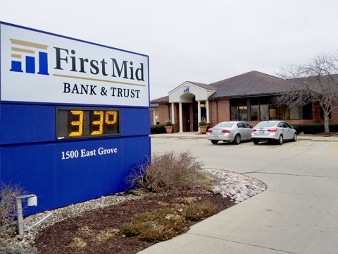 FIRST MID BANK & TRUST - Updated October 2025 - 1500 E Grove Ave ...