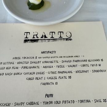 TRATTO - Updated April 2025 - 840 Photos & 443 Reviews - 1505 E Van ...