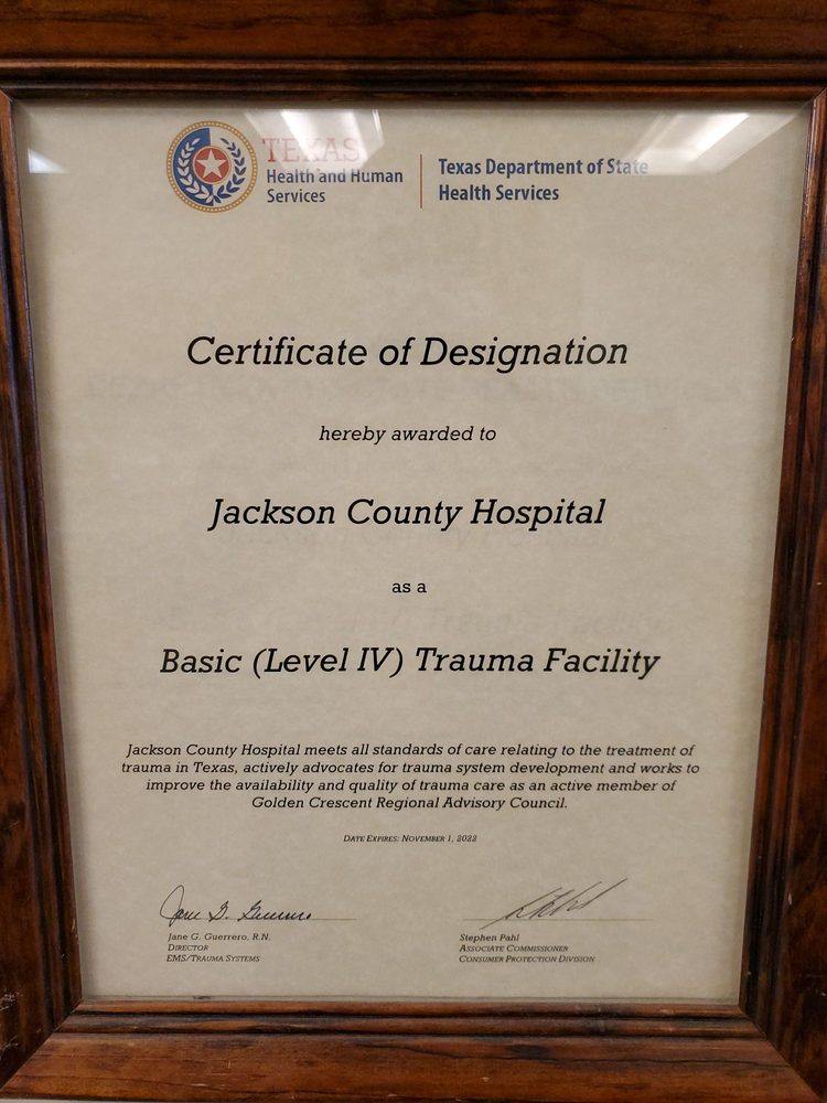 JACKSON COUNTY HOSPITAL - Updated July 2025 - 1013 S Wells St, Edna ...