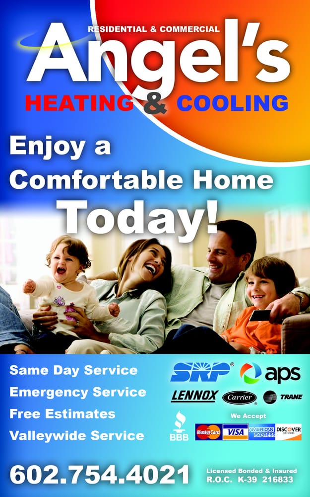 ANGELS HEATING & COOLING - Updated December 2025 - 2211 W 1st St, Tempe ...