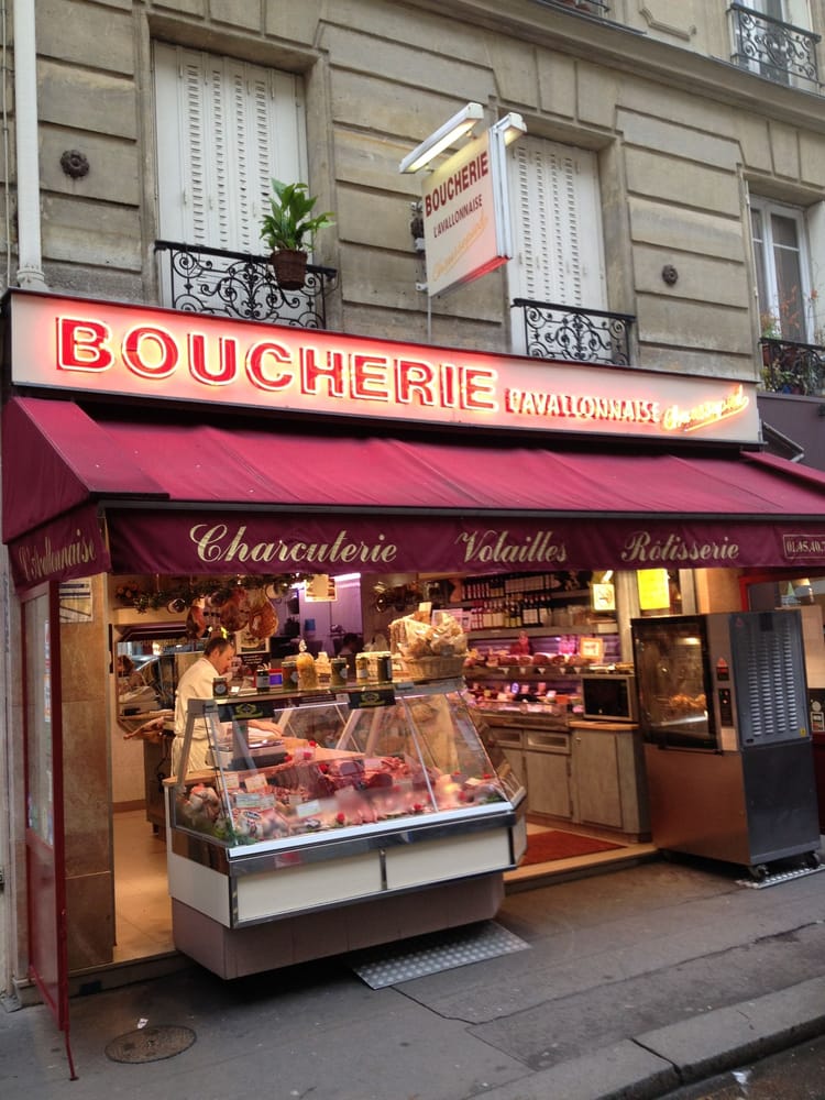 BOUCHERIE CHAUSSEPIED ET L’AVALLONNAISE - 28 Rue Brézin, Paris, France ...