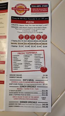 PATTY’S PIZZA SHACK - Updated December 2025 - 24 Photos & 23 Reviews ...