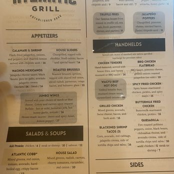 ATLANTIC GRILL - Updated December 2025 - 237 Photos & 260 Reviews - 264 ...