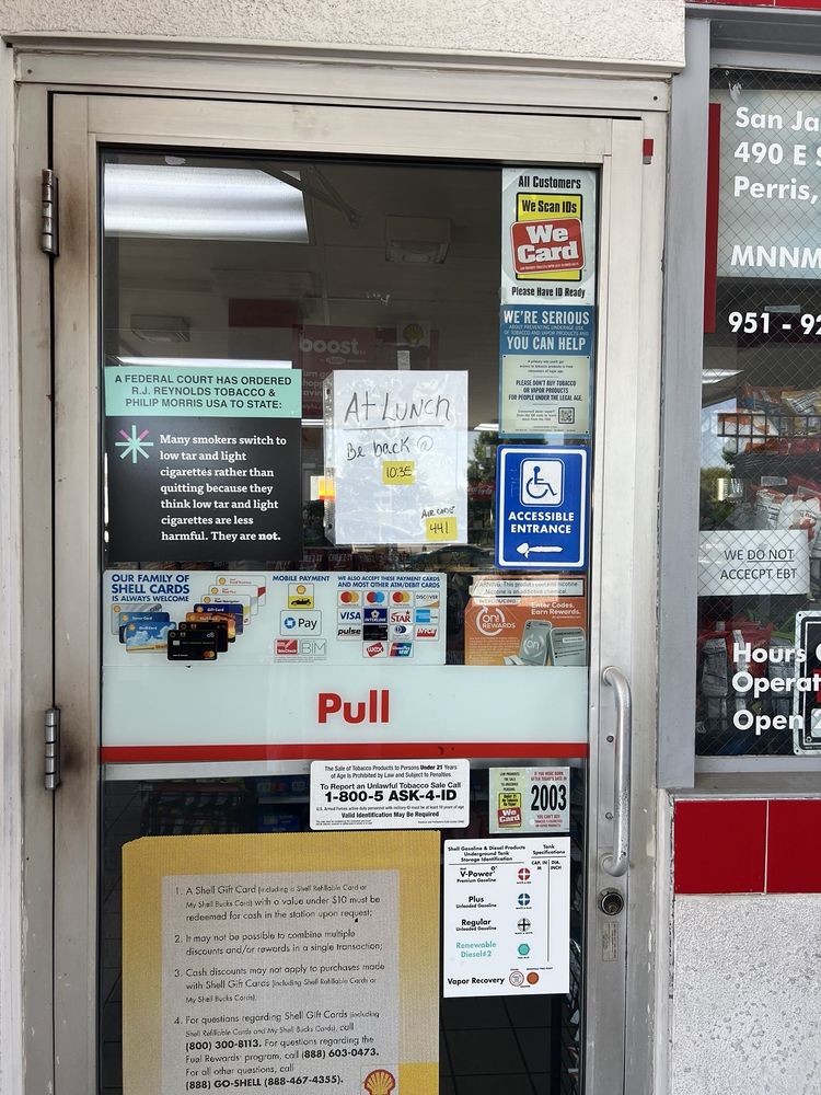 SHELL - Updated June 2025 - 19 Reviews - 490 E San Jacinto Ave, Perris ...