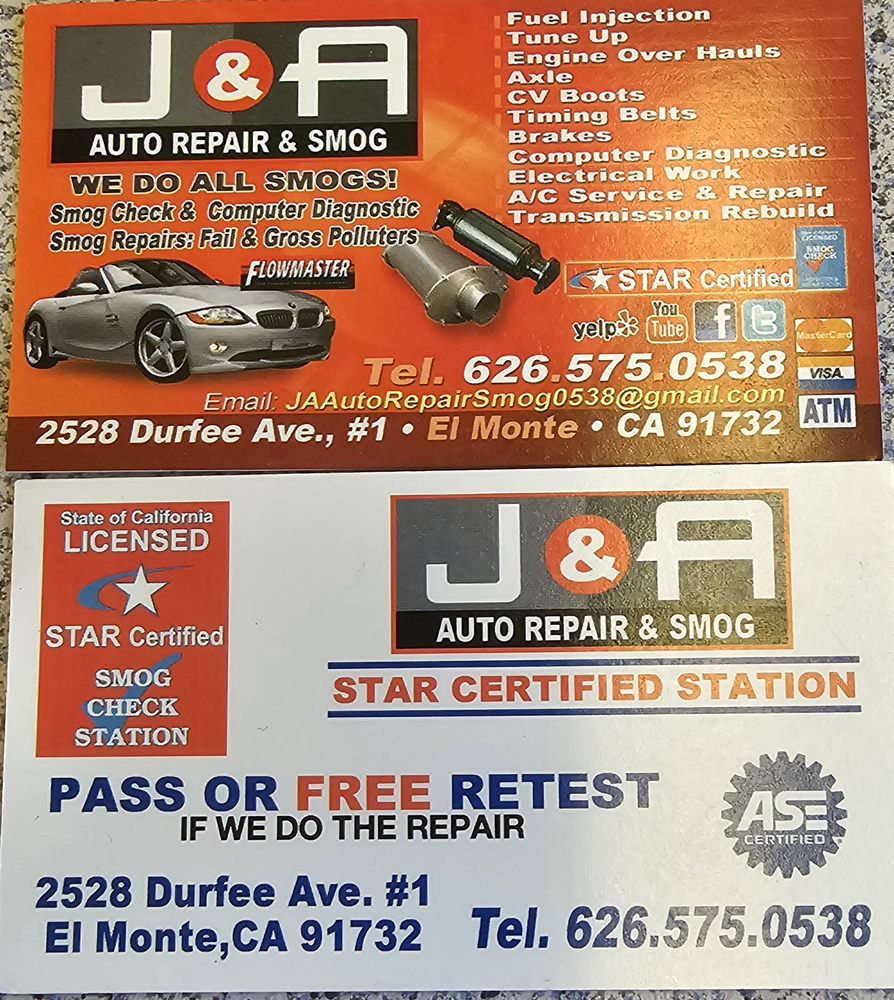 J & A AUTO REPAIR & SMOG - Updated October 2025 - 29 Photos & 13 ...