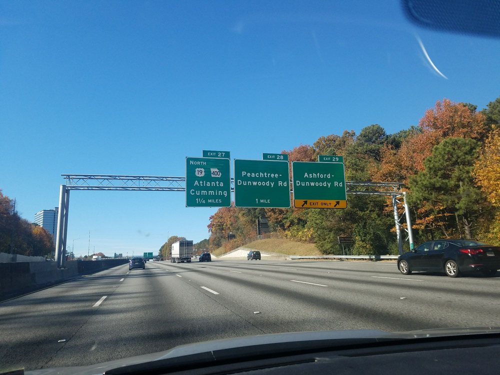 GEORGIA STATE ROUTE 400 - Updated August 2024 - GA-400, Sandy Springs ...