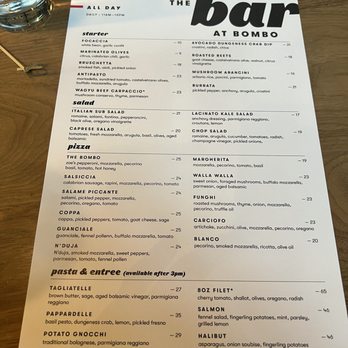 BOMBO ITALIAN KITCHEN - Updated October 2024 - 169 Photos & 92 Reviews ...