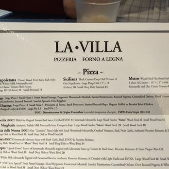 LA VILLA PIZZERIA & RESTAURANT - Updated October 2025 - 242 Photos ...