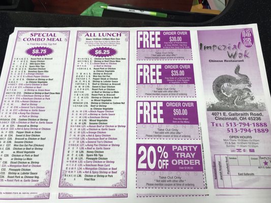 IMPERIAL WOK - 24 Photos & 41 Reviews - Chinese - 4071 E Galbraith Rd ...