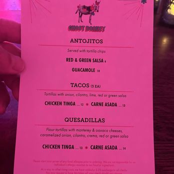 GHOST DONKEY - Updated January 2026 - 131 Photos & 57 Reviews - 415 N ...