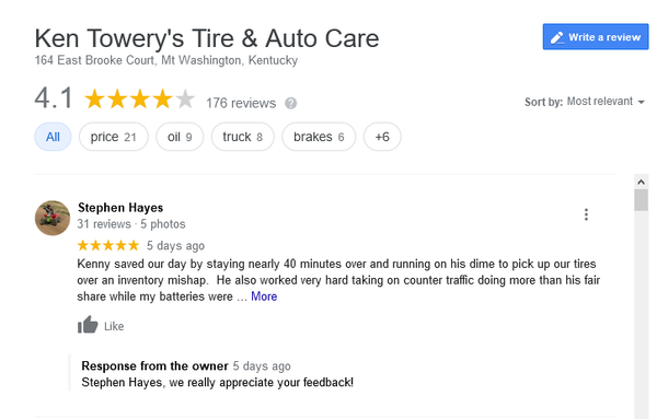 KEN TOWERY’S TIRE & AUTO CARE - Updated July 2025 - 22 Photos & 47 ...