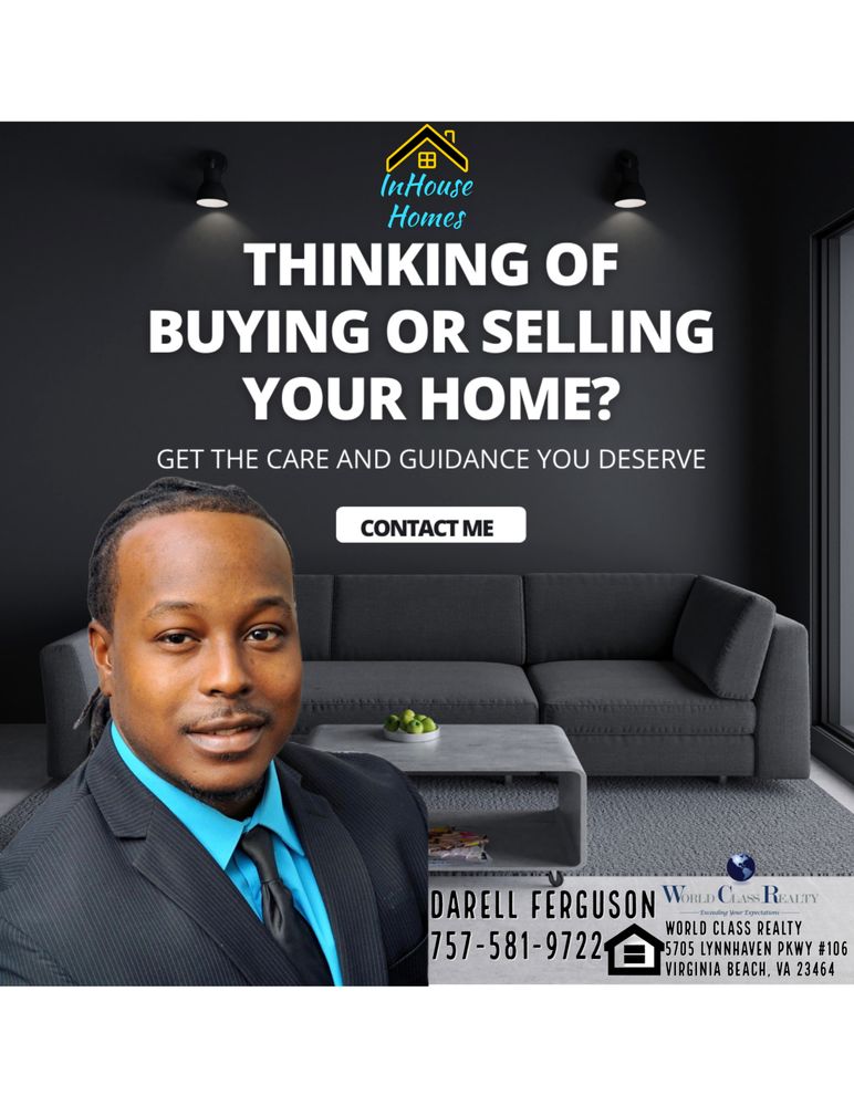 DARELL FERGUSON - WORLD CLASS REALTY - 23 Photos - 5705 Lynnhaven Pkwy ...