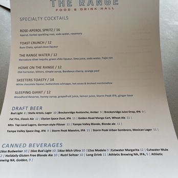 THE RANGE FOOD HALL - Updated October 2025 - 13 Photos & 19 Reviews ...