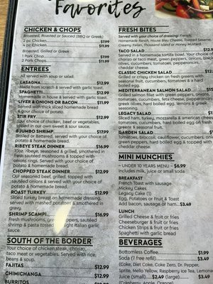 LEGACY FAMILY RESTAURANT - Updated October 2025 - 48 Photos & 14 ...