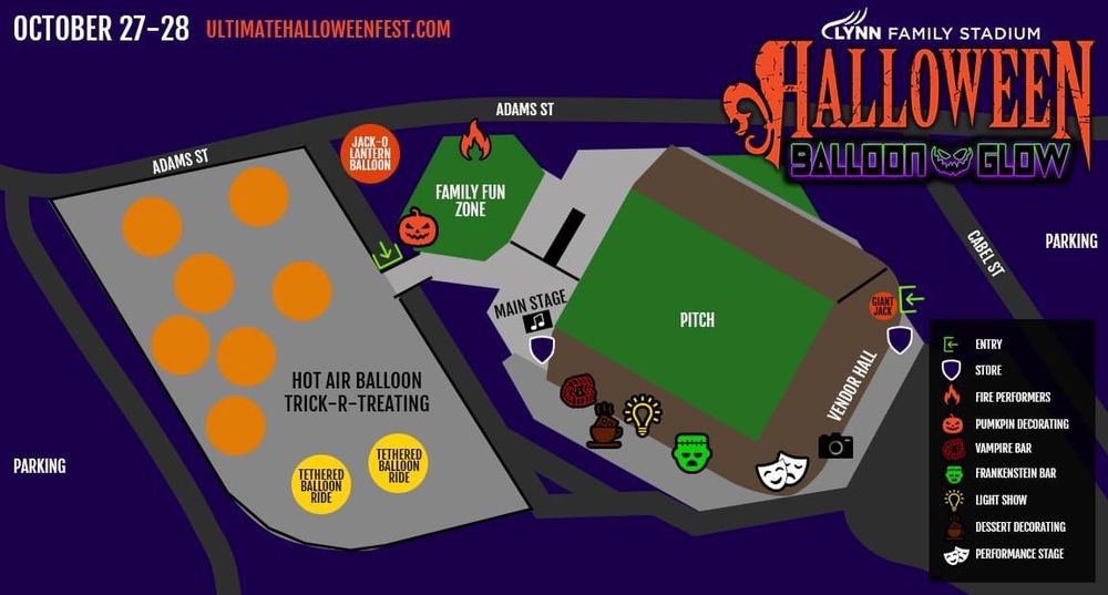 Halloween Balloon Glow 350 Adams St Louisville Ky Yelp