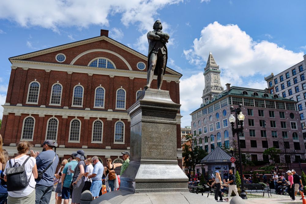 SAMUEL ADAMS STATUE - Updated May 2026 - 28 Photos - Faneuil Hall ...