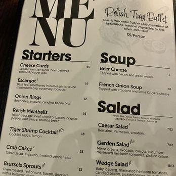 RELISH SUPPER CLUB - Updated July 2025 - 78 Photos & 43 Reviews ...