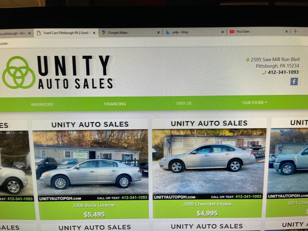 UNITY AUTO SALES - Updated December 2025 - 2595 Saw Mill Run Blvd ...