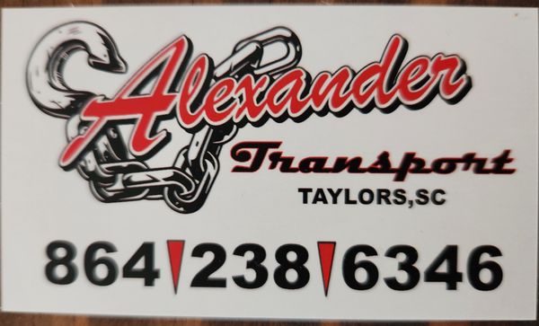 ALEXANDER TRANSPORT - Updated December 2025 - 11 Photos - Taylors ...