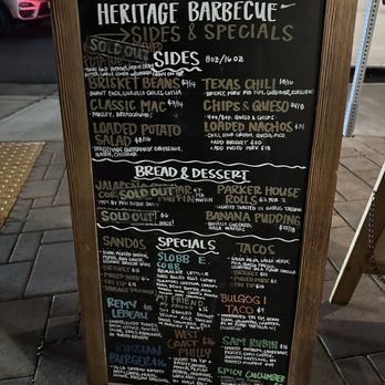 HERITAGE BARBECUE - Updated January 2025 - 2399 Photos & 1206 Reviews ...