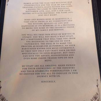 1933 BAR+KITCHEN - Updated January 2026 - 144 Photos & 96 Reviews ...