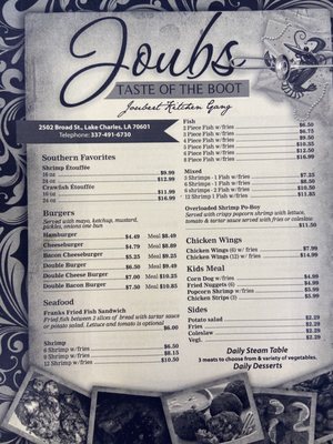 JOUB’S TASTE OF THE BOOT - Updated March 2025 - 2502 Broad St, Lake ...