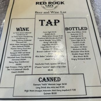 RED ROCK CAFE AND SPORTS BAR - Updated July 2024 - 92 Photos & 71 ...