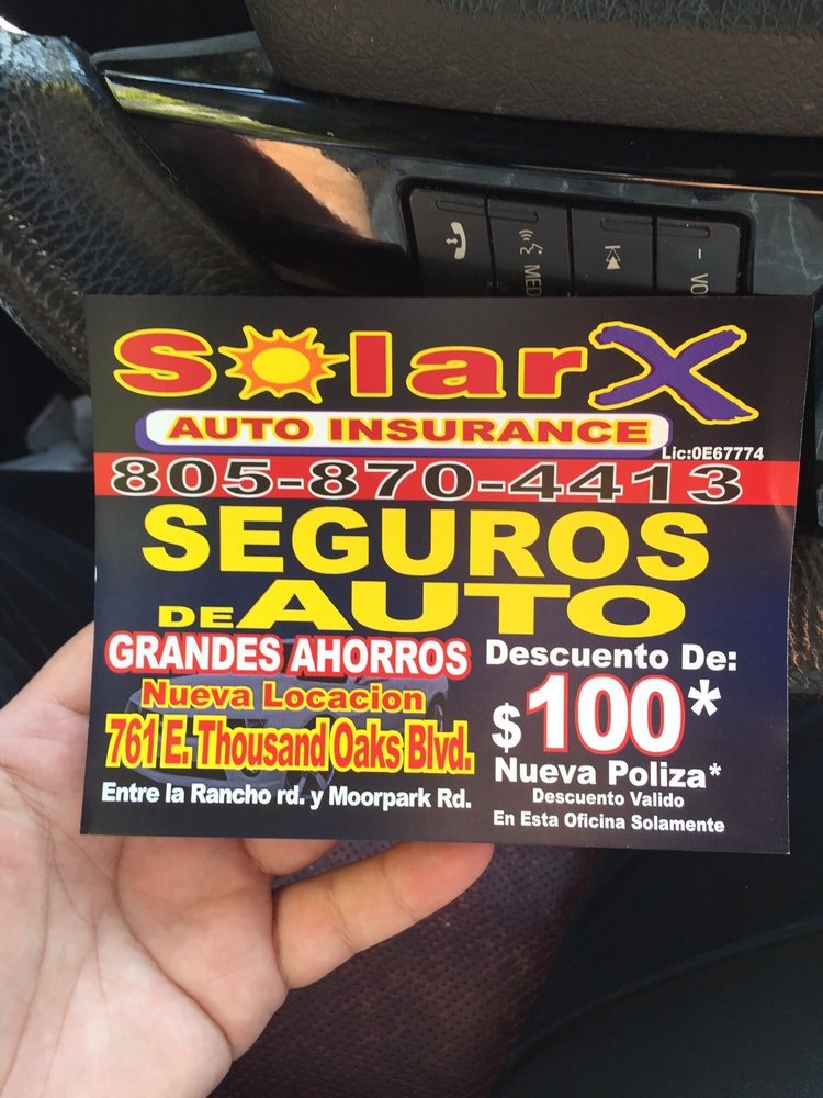 SOLARX AUTO INSURANCE - Updated July 2025 - 422 N Main St, Salinas ...