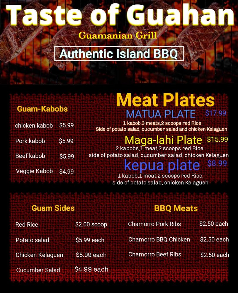 TASTE OF GUAHAN GUAMANIAN GRILL - 13 Photos - San Diego, California ...