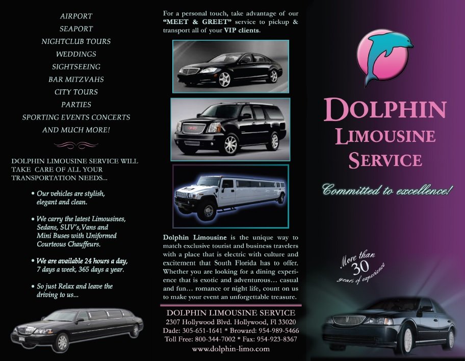 DOLPHIN LIMOUSINE SERVICE - Updated October 2025 - 2307 Hollywood Blvd ...