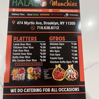 HALAL MUNCHIES - Updated January 2026 - 474 Myrtle Ave, Brooklyn, New York - Halal - Restaurant ...