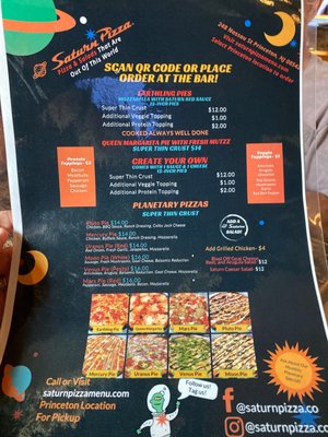 SATURN PIZZA PRINCETON - Updated June 2026 - 13 Photos & 18 Reviews ...