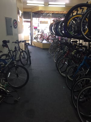 Twin bicycle & sporting goods store