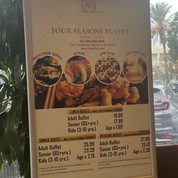 FOUR SEASONS BUFFET - Updated June 2025 - 941 Photos & 685 Reviews ...