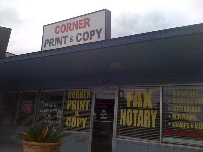 CORNER PRINT & COPY - Updated December 2024 - 6904 Bandera Rd, San ...