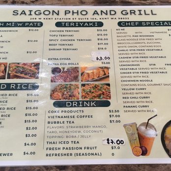 SAIGON PHO & GRILL - Updated August 2024 - 35 Photos & 25 Reviews - 208 ...